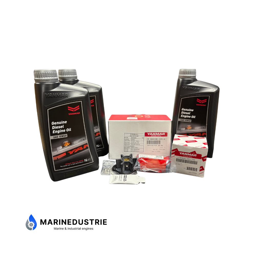 Yanmar 3YM20 3YM30 Service Kit inklusive Yanmar Motoröl 15W40 – MarineDustrie