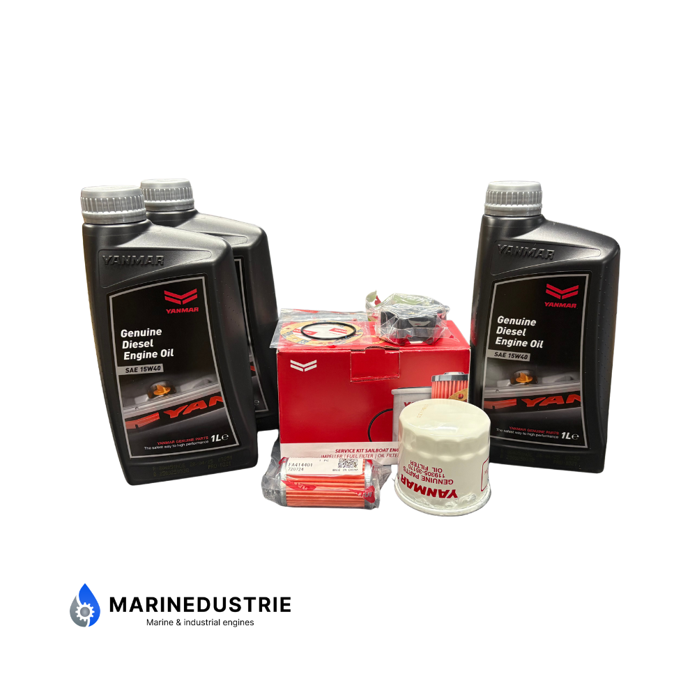 Yanmar 3GMF 3GM30F Service Kit inklusive Yanmar Motoröl 15W40 ...