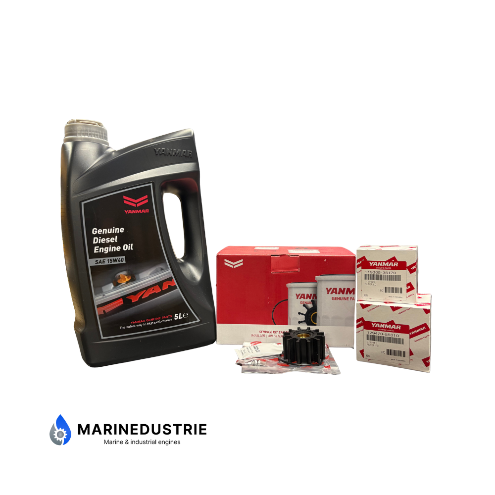 Yanmar 3JH3 Service Kit inklusive Yanmar Motoröl 15W40 – MarineDustrie